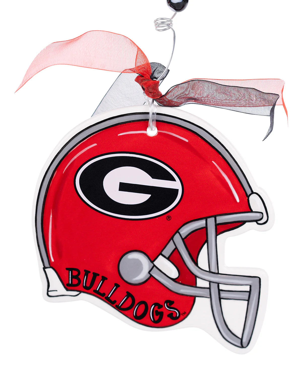 Georgia Flat Helmet Ornament – Birdawg Boutique